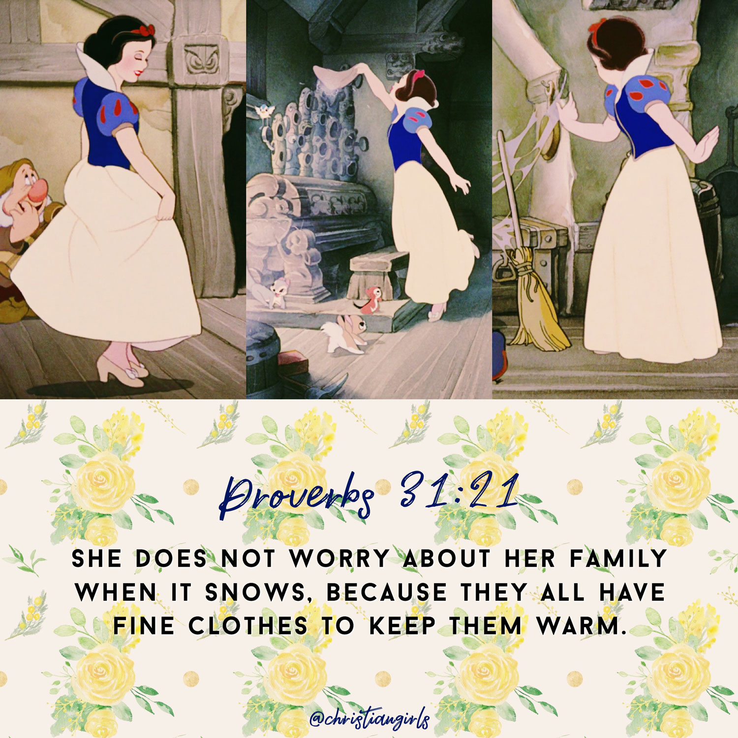 Proverbs 31 Princess | Part 5: Snow White – Little Faith Blog