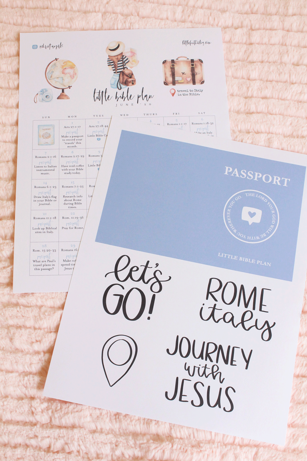 DIY Passport Book + Free Printable! – Little Faith Blog